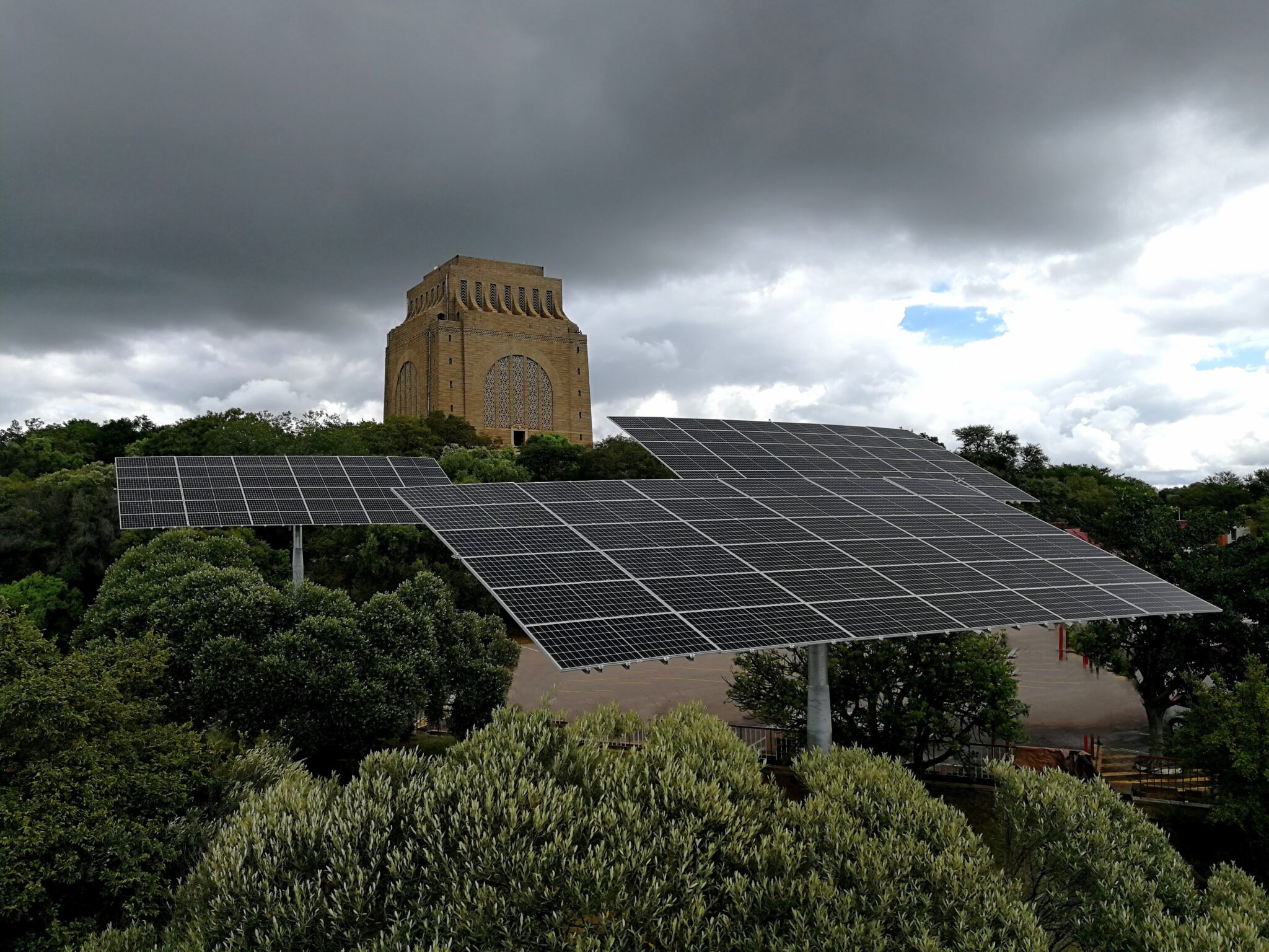 3 DEGER D100 Dual Axis Trackers Were Installed in Voortrekker Monument ...